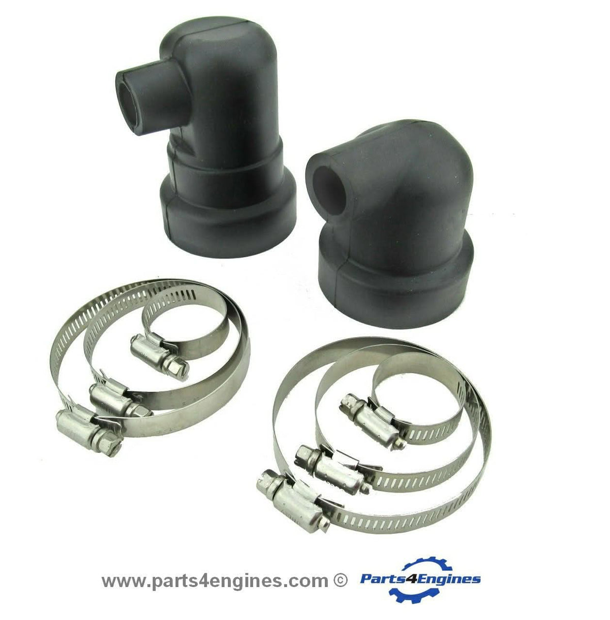 Perkins Perama M20 Heat Exchanger End Caps - Genuine Parts