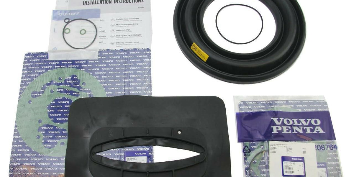 Buy Volvo Penta Rubber Bellows & Gasket Kit For 110S, 120S, 130S, 150S ...