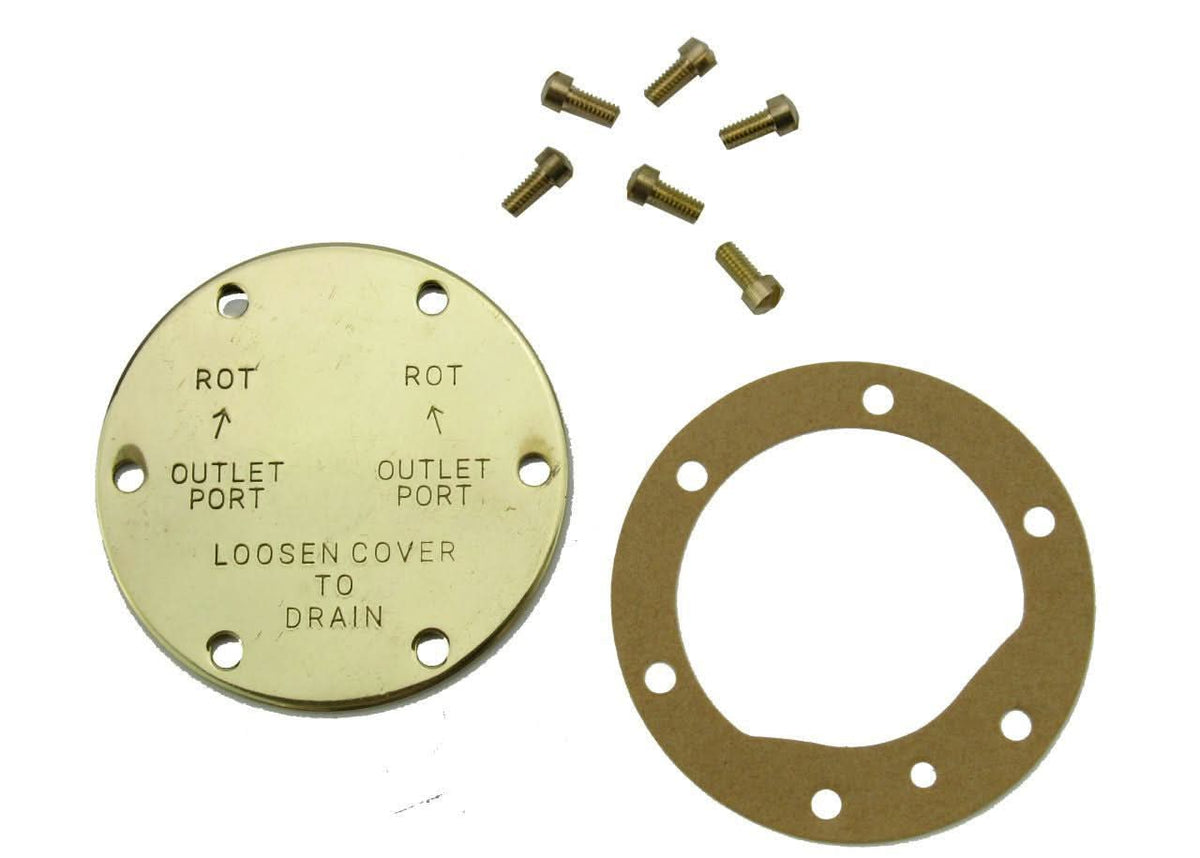 Perkins M20 Raw Water Pump End Cover Kit - In Stock