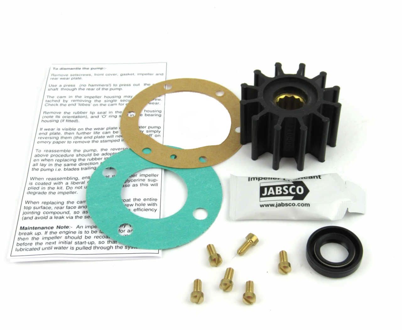 Perkins Prima M50, M60 and M80T raw water pump impeller, service and ...