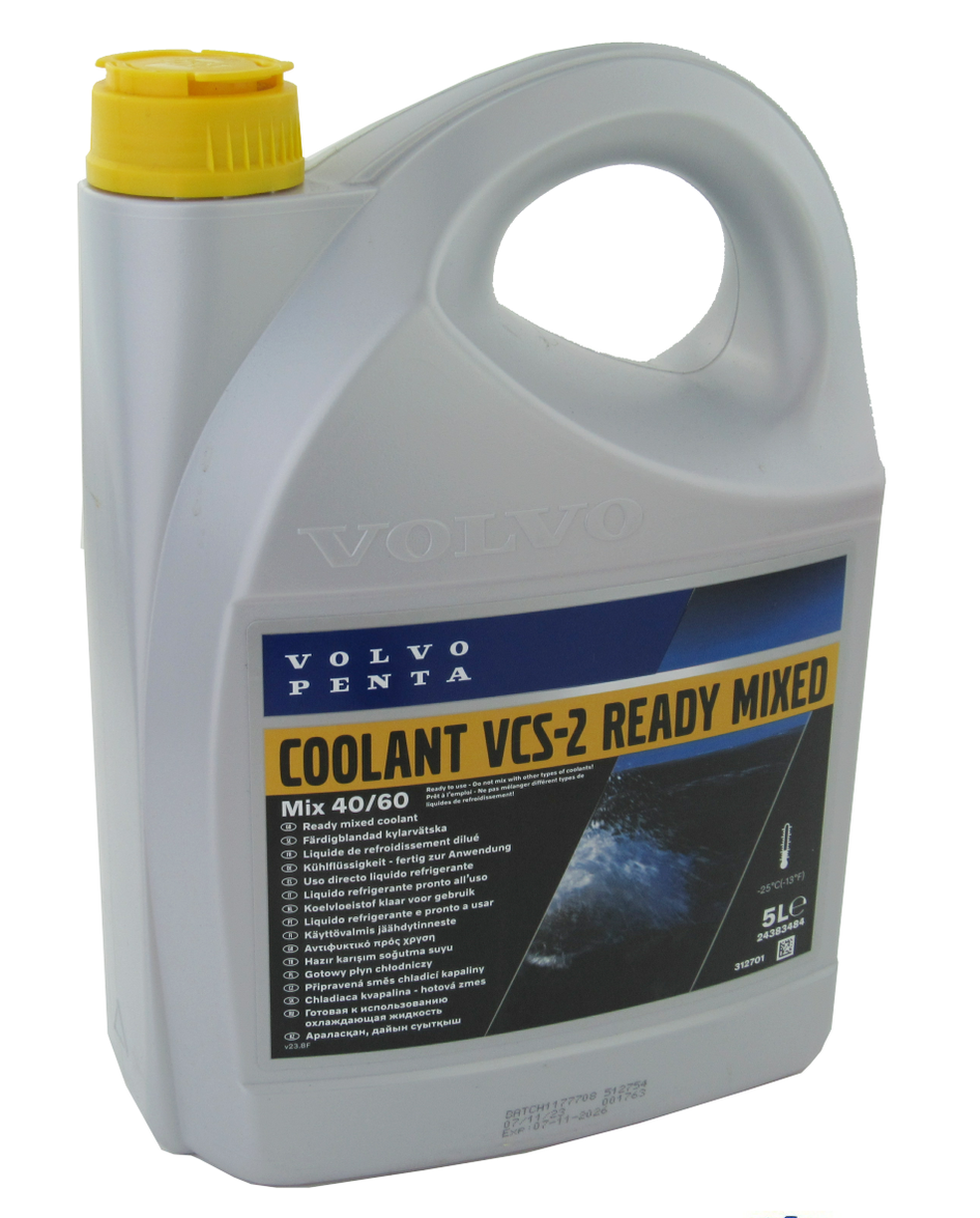 Volvo Penta Ready Mixed Coolant VCS-2 Yellow | Parts4Engines