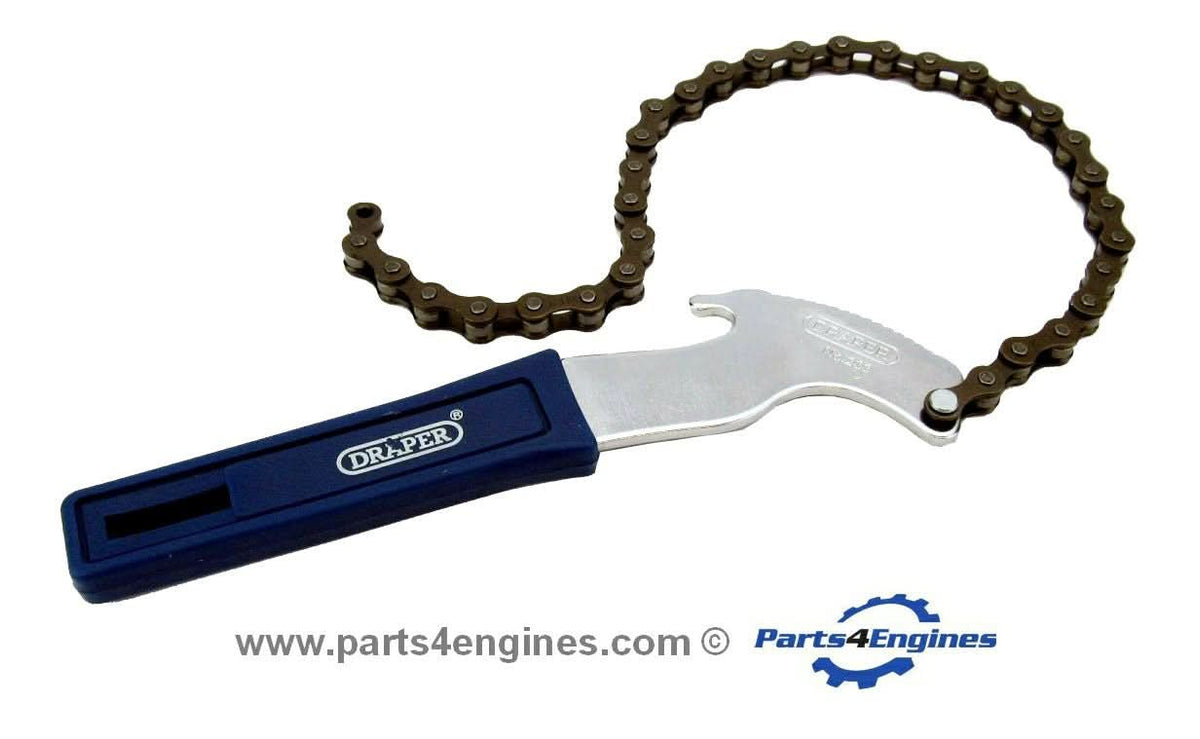 Oil Filter Chain Wrench For Perkins Prima Filters - Ships Fast